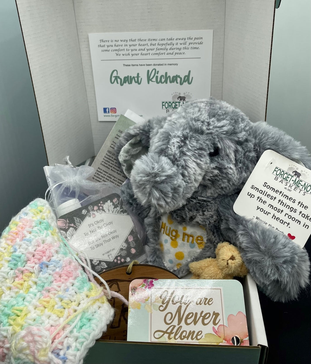 Sponsor a Basket Item – Forget-Me-Not Baskets, Inc.